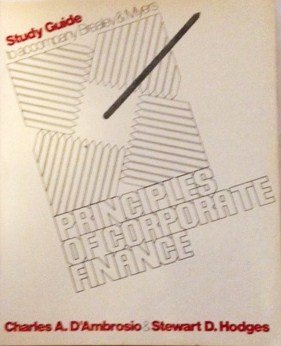 Study guide to accompany Brealey and Myers Principles of corporate ...