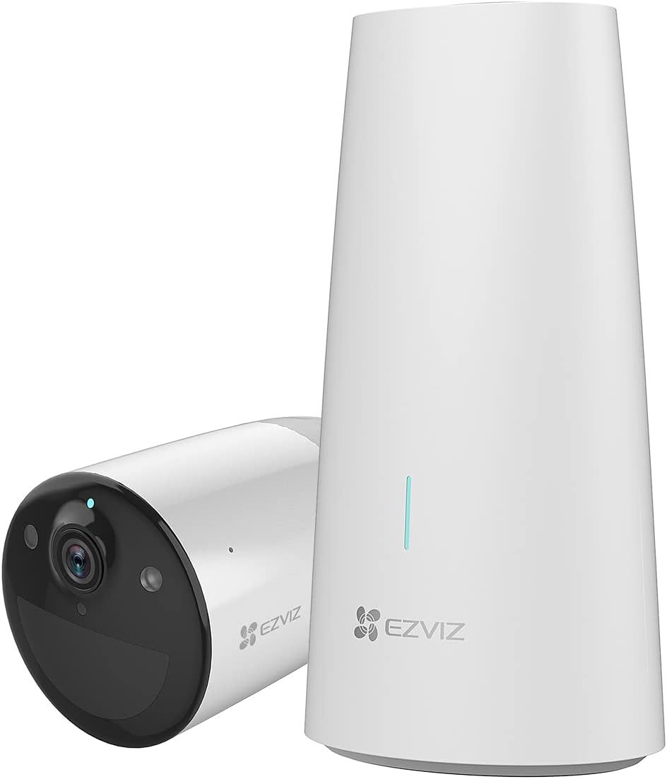 EZVIZ CB5 4K Telecamera Wi-Fi Esterno a Batteria Solare, 100% Senza ...