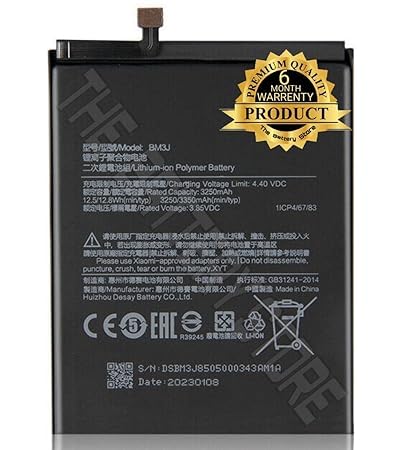 THE BATTERY STORE® Original BM3J Battery for Xiaomi 8 Lite M1808D2TG ...
