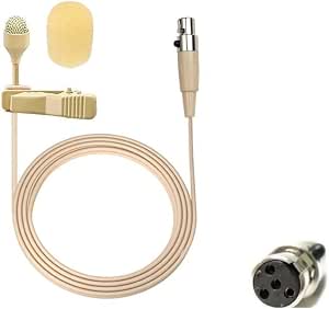 Amazon.com: Lavalier Audio Condenser Microphone - Portable ...
