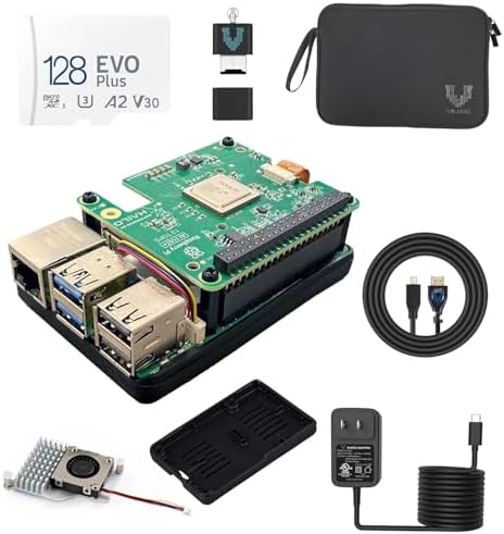 Amazon.com: Vilros Raspberry Pi 5 AI Kit (8GB RAM-26 Tops) : Electronics
