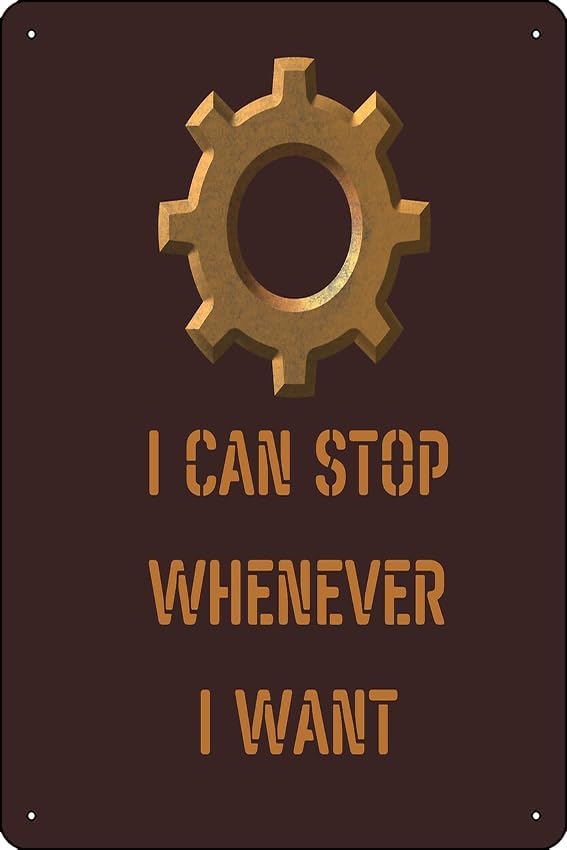 Amazon.com: Factorio: I can stop whenever I want Poster 8 x 12 Inch ...
