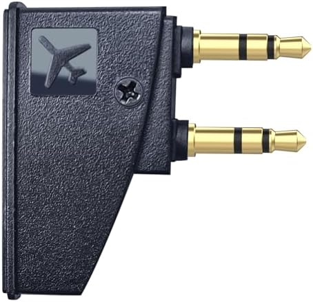Amazon.com: MEE audio Airplane Headphone Adapter for in-Flight ...