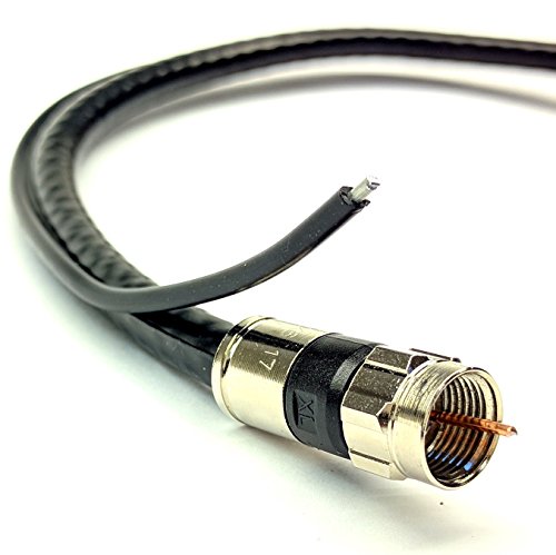 PHAT SATELLITE INTL 25ft Solid Copper RG6 Direct Burial Underground ...