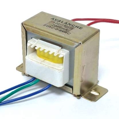 AC/AC Transformer 12 VAC - 2 amps ''Center tap'' (6 VAC - 0-6 VAC ...