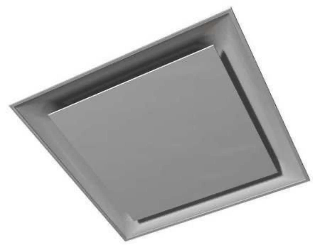 Spd-Gr000037 6 in Square Square Plaque Ceiling Diffuser, ZORTOOL ...