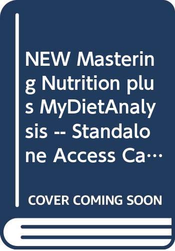NEW Mastering Nutrition plus MyDietAnalysis - Standalone Access Card - for The Science of ...