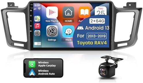 Amazon.com: [1G+32G] Car Radio for Toyota RAV4 2013 2014 2015 2016 2017 ...