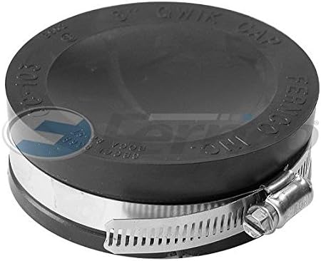 Amazon.com: Fernco QC-110 PVC 10" Flexible Qwik Cap : Industrial ...