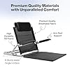 FOVERA Adjustable Hospital Back Support for Bed with Arm Rest, Back ...
