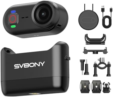 Amazon.com : SVBONY SVGo M3 4K Body Camera, Hands-Free POV Camera with ...