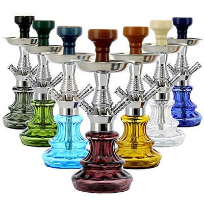 AQ TRADING MYA Q.T Lindo Small Hukka Portable Hookah Sheesha (Colour ...