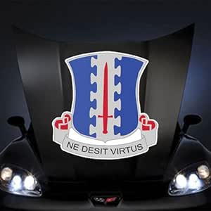 Amazon.com - US Army 187th Infantry Regiment DUI 20" Huge Decal Sticker ...