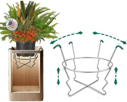 Amazon.com: Premium Adjustable Planter Insert. Start at The TOP/Any ...