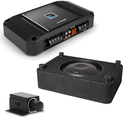 Amazon.com: Alpine RS-SB10 10" Halo R-Series R2 Preloaded Sub Enclosure ...