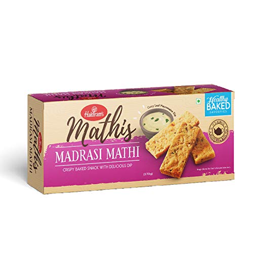 HALDIRAM'S Baked MADRASI MATHI 3 Pcs X 270 g DIP : Amazon.in: Grocery ...