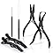 Amazon.com : EHDIS Hair Extension Beading Tool Kit Stainless Steel Hair ...
