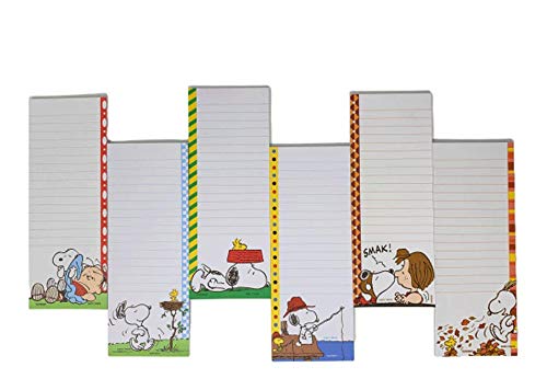 Amazon.com: Peanuts Worldwide Peanuts Characters Lined Magnetic ...