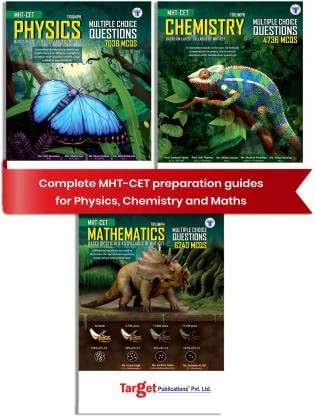 MHT CET Triumph Physics, Chemistry And Maths PCM MCQ Books Combo For ...