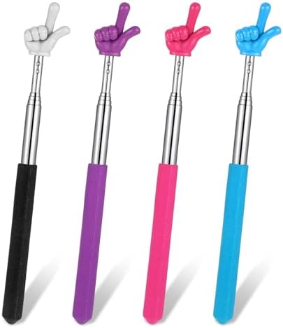 Amazon.com : 4Pcs Telescopic Teachers Pointer, Mini Extendable Hand ...
