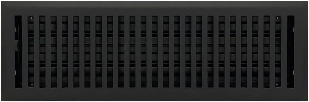 [8 Pack] Fits 4x14 and 14x4 Duct Opening | Floor Register with Louvered ...