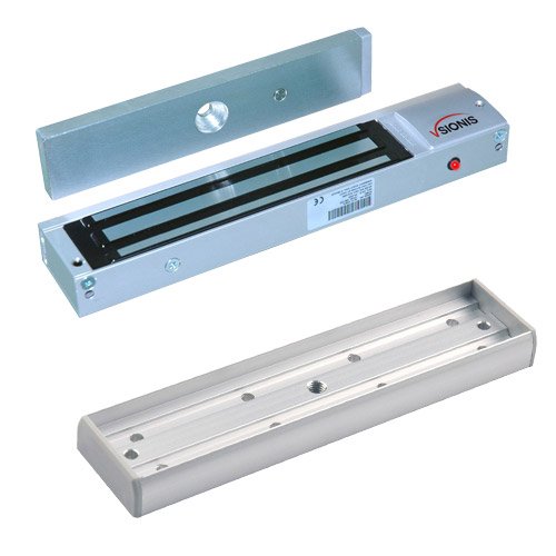 Buy Vsionis FPC-5700 600lbs Electric Maglock with Armature Plate Cover ...