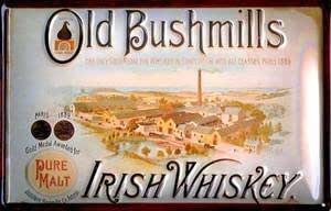 Amazon.com: Bushmills Distillery embossed metal sign (Hi 2030 ls ...