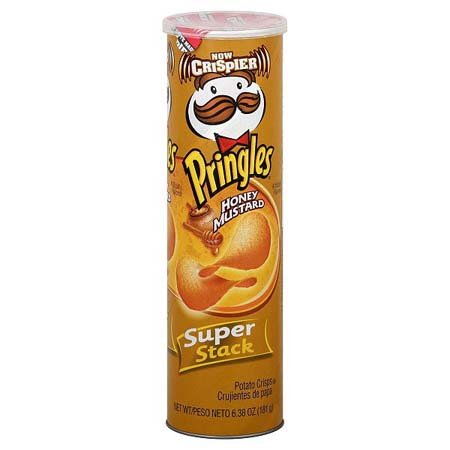Pringles Super Stack Potato Crisps Honey Mustard aus den USA : Amazon ...