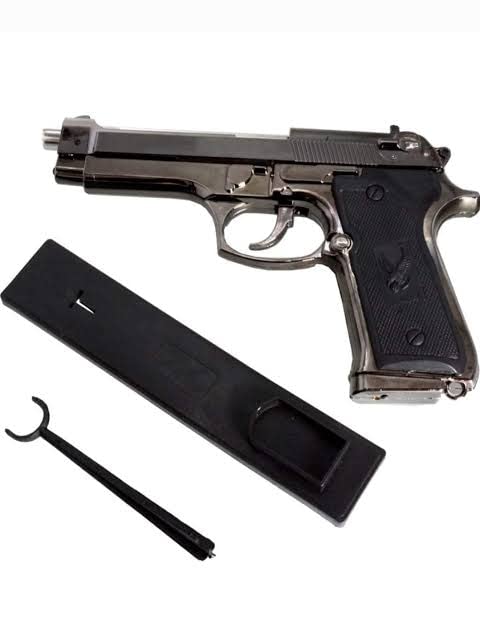 MEESA Antique Red Flame Metal & Plastic Body Heavyweight Refillable ...