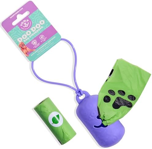 Amazon.com : Yomp Dog Bag Holder – Pet Waste Bag Dispenser for Leash ...