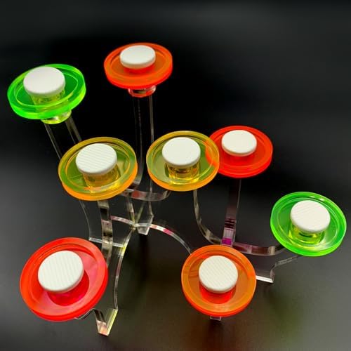 Amazon.com: Acrylic Coral frag Plugs Holder Reef fraging Base for Coral ...