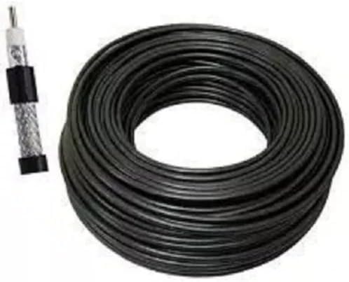 Cabo Coaxial Rg6 100 Metros (PRETO) : Amazon.com.br: Computadores e ...