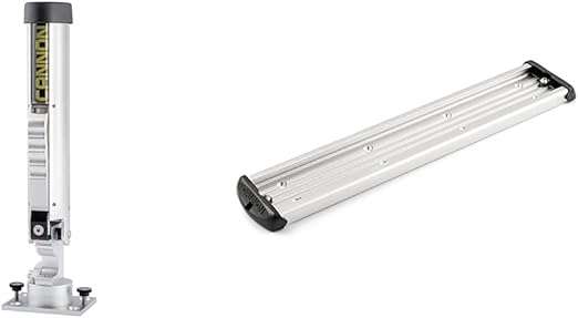 Amazon.com : Cannon Dual-Axis Adjustable Rod Holder and 18" Aluminum ...