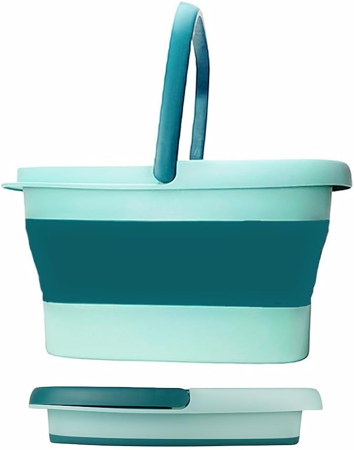 Amazon.com: Collapsible Foot Soak Tub with Handle,Feet Soaking Tub ...