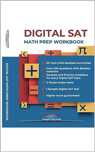 Amazon.com: DIGITAL SAT MATH PREP WORKBOOK : "Ace the Test with ...