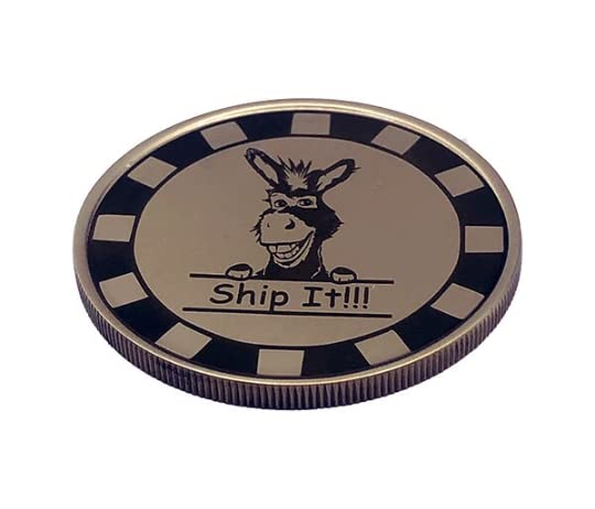 Amazon.com: Poker Card Protector, Decision Coin, Poker Donkey Card ...