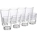 Amazon.com | Bistro Premium Quality Clear Plastic Tumblers | set of 8 ...