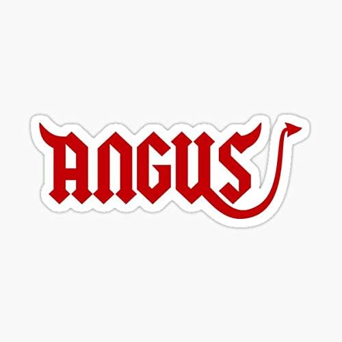 Amazon.com: Angus Sticker - Sticker Graphic - Auto, Wall, Laptop, Cell ...