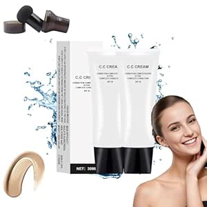 Amazon.com: Perebelle CC Cream Self Adjusting for Mature Skin, Perebelle Skin Tone Adjusting CC ...