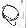 Amazon.com: WE49X37037 Dryer Heater Wire Repair Kit Compatible with GE ...
