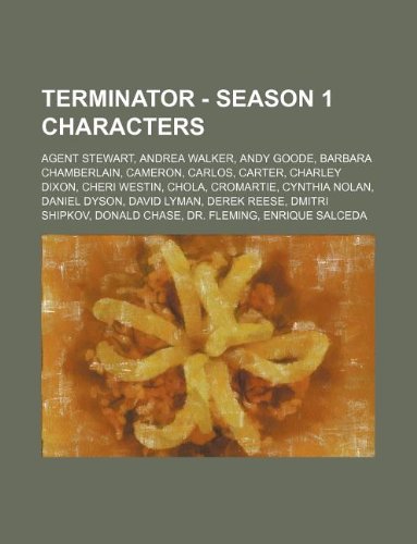 Amazon.co.jp: Terminator - Season 1 Characters: Agent Stewart, Andrea ...