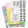 Amazon.com: Create a Face Craft Sticker Set - Bundle of 6 "DIY" Make-a ...