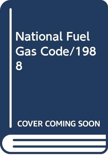 National Fuel Gas Code/1988: unknown author: 9780317073744: Amazon.com ...