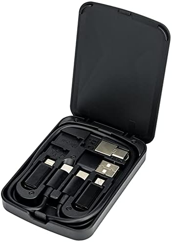 Aolcev Multi USB Adapter Cable Set Data Cable Storage Box with USB to ...