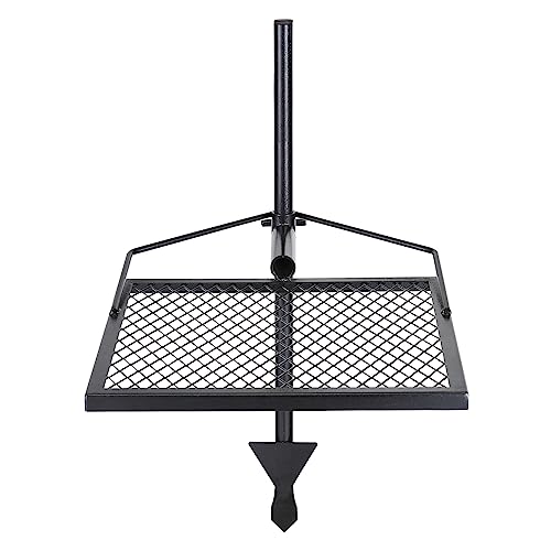 VEVOR Swivel Campfire Grill, Fire Pit Grill Grate over Fire Pits, Heavy ...