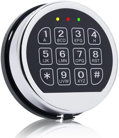 Amazon.com: Gun Safe Lock Replacement with Solenoid Lock, Electronic ...