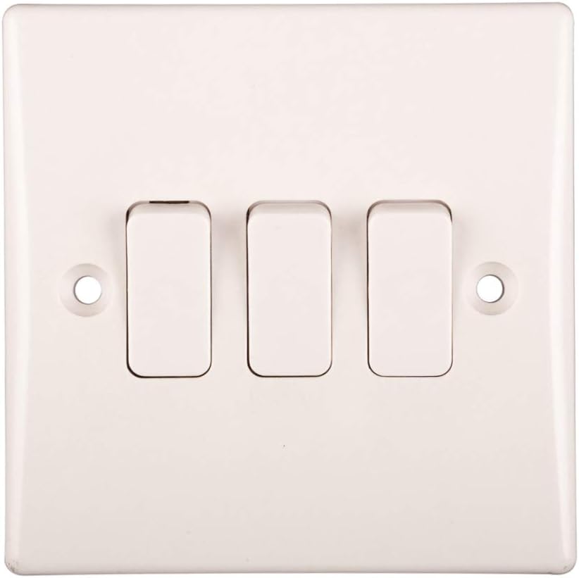 3 G LIGHT Switch Lightswitch Dencon slim line 10 A 3 G 2 Way Switch to ...