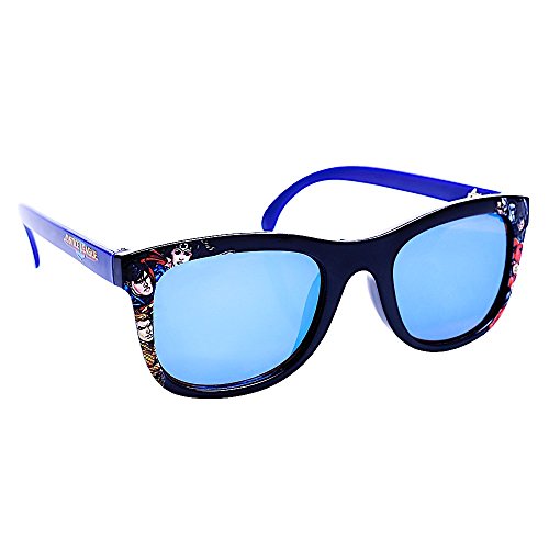 Sun-Staches Justice League Blue Kids Sunglasses | DC Comics Costume ...