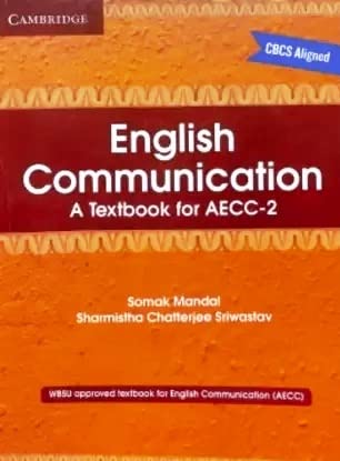 English Communication : A Textbook For AECC-2 [Paperback] Somak Mandal ...