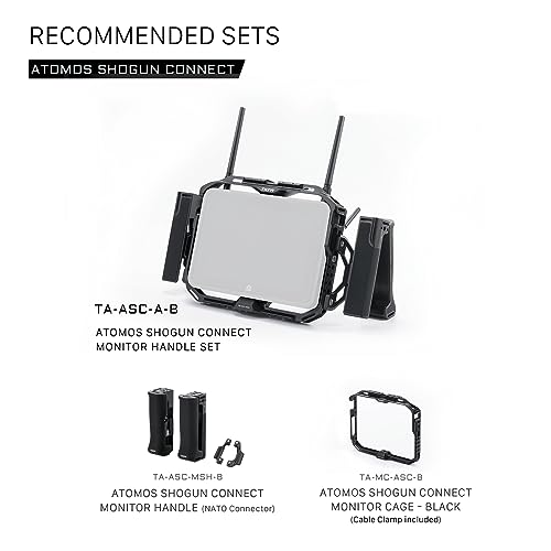 TILTA Monitor Cage with Monitor Support Handles Compatible with Atomos ...
